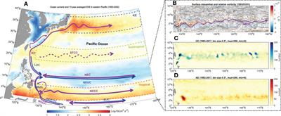 Frontiers | Spatial-temporal variations of short-lived mesoscale eddies and their environmental ...